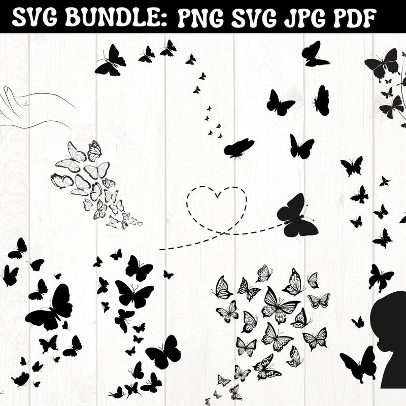 Butterfly Svg - Etsy