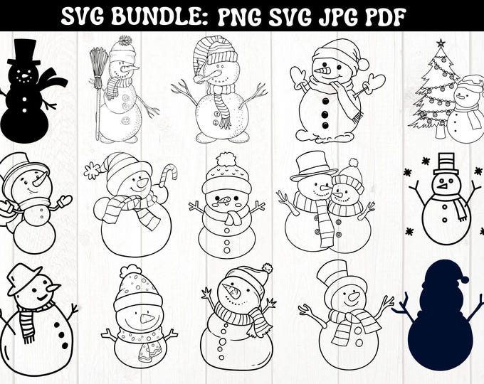 Snowman Face Svg, Snowman Svg, Christmas Snowman Svg, Snowman Cut File ...