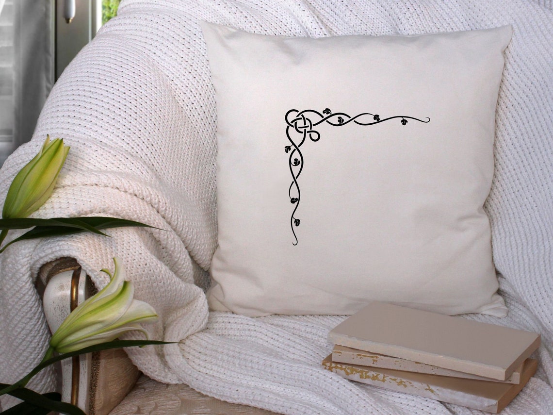 Corner Border Svg Bundle, Corner Svg, Vintage Elements, Floral Corner ...