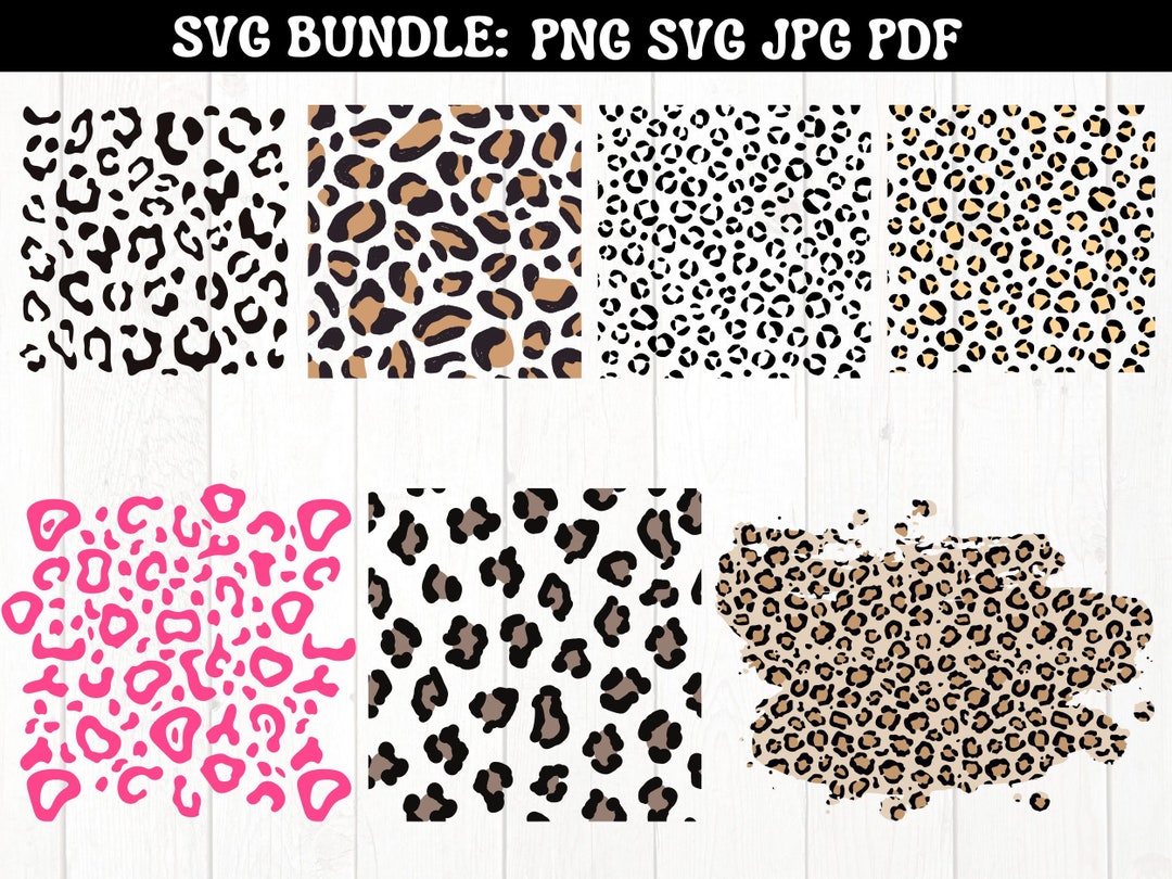 Leopard Print Pattern Svg ,leopard Pattern Svg Repeating Pattern ...