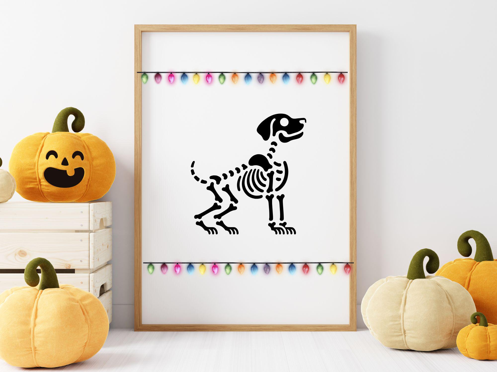 Animal Skeleton SVG Bundle for Cricut, Dog, Cat, Rooster Chicken ...