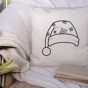 Santa Hat Svg Bundle, Christmas SVG, Santa Hat Silhouette, Christmas ...