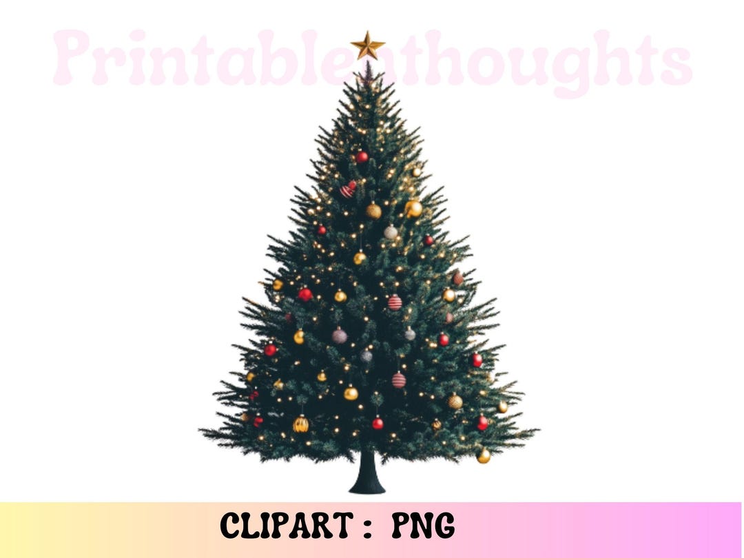 Watercolor Winter Clipart Watercolor Christmas Tree Watercolor ...