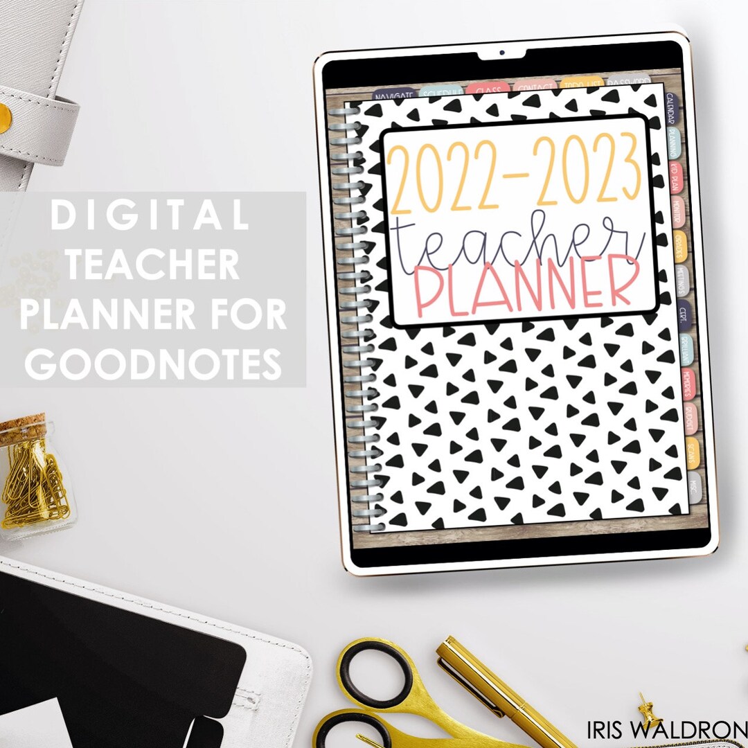 Digital Teacher Planner - Goodnotes - Etsy