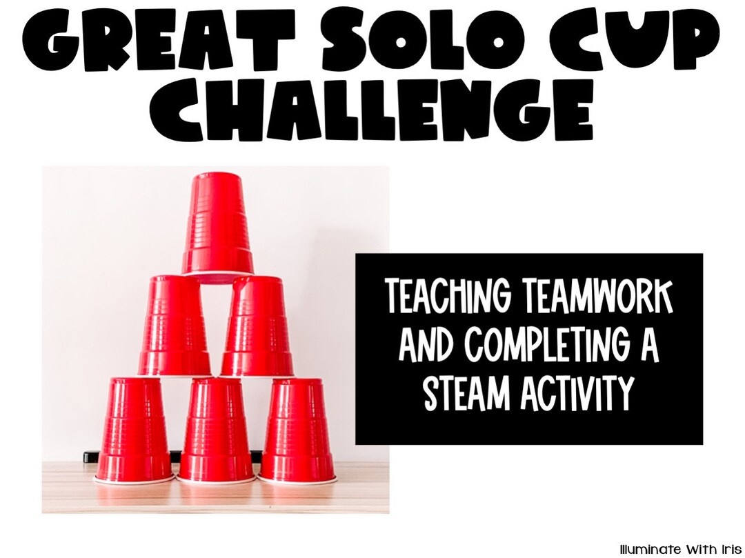 The Great Cup Challenge - STEAM - Etsy