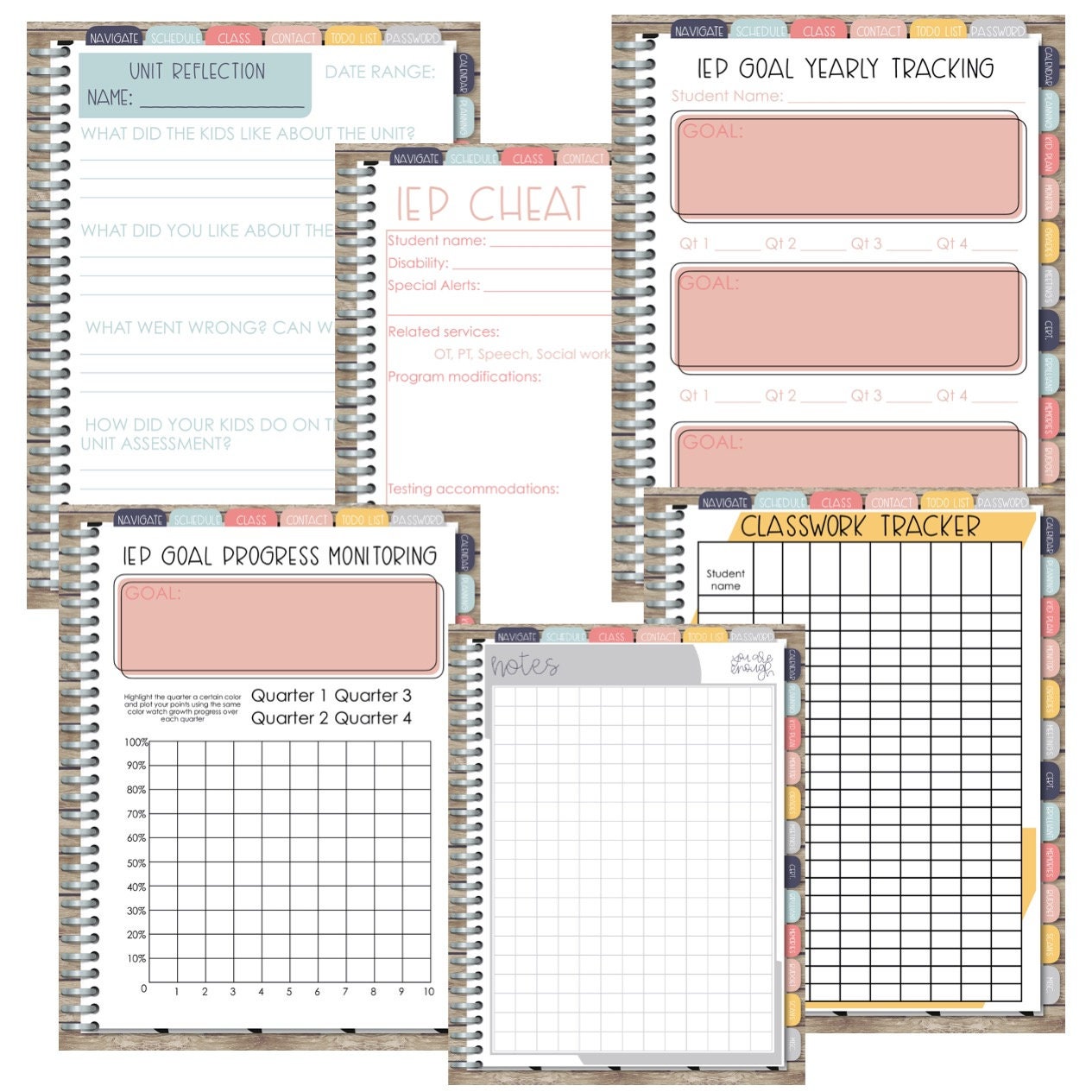 Digital Teacher Planner - Goodnotes - Etsy