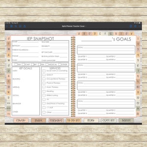 Digital Special Education Planner - GOODNOTES - Etsy