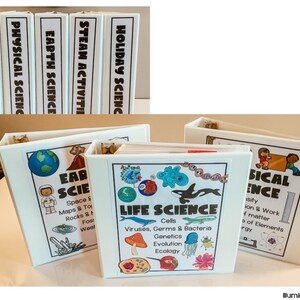Science Binder Covers - Etsy