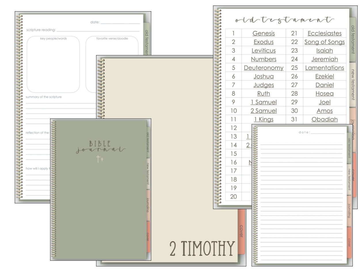 Digital Bible Journaling Notebook - Goodnotes - Etsy