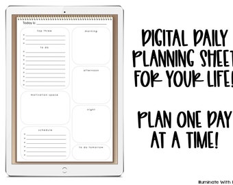 October Digital Planning Page - Etsy
