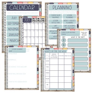 Digital Teacher Planner - Goodnotes - Etsy