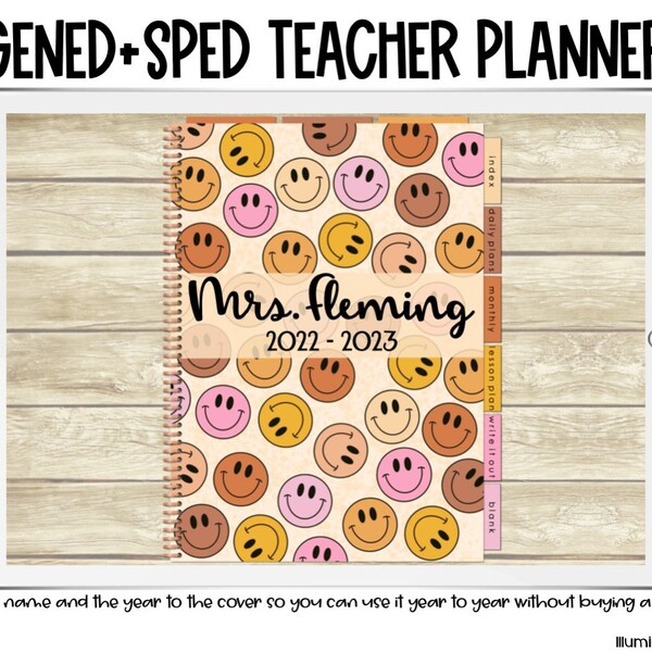 Teacher Planner - Etsy