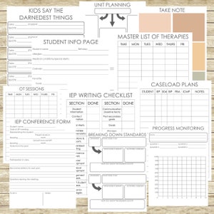 Digital Special Education Planner - GOODNOTES - Etsy