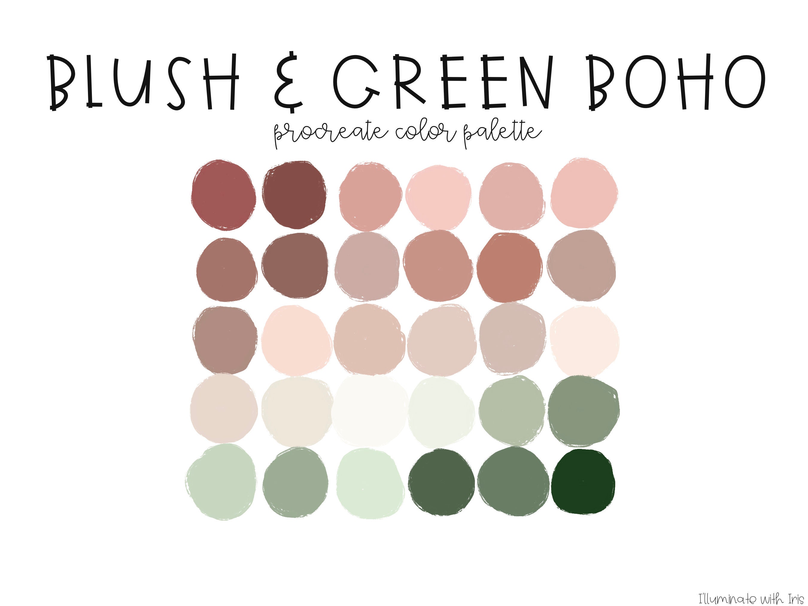 Blush Color Palette