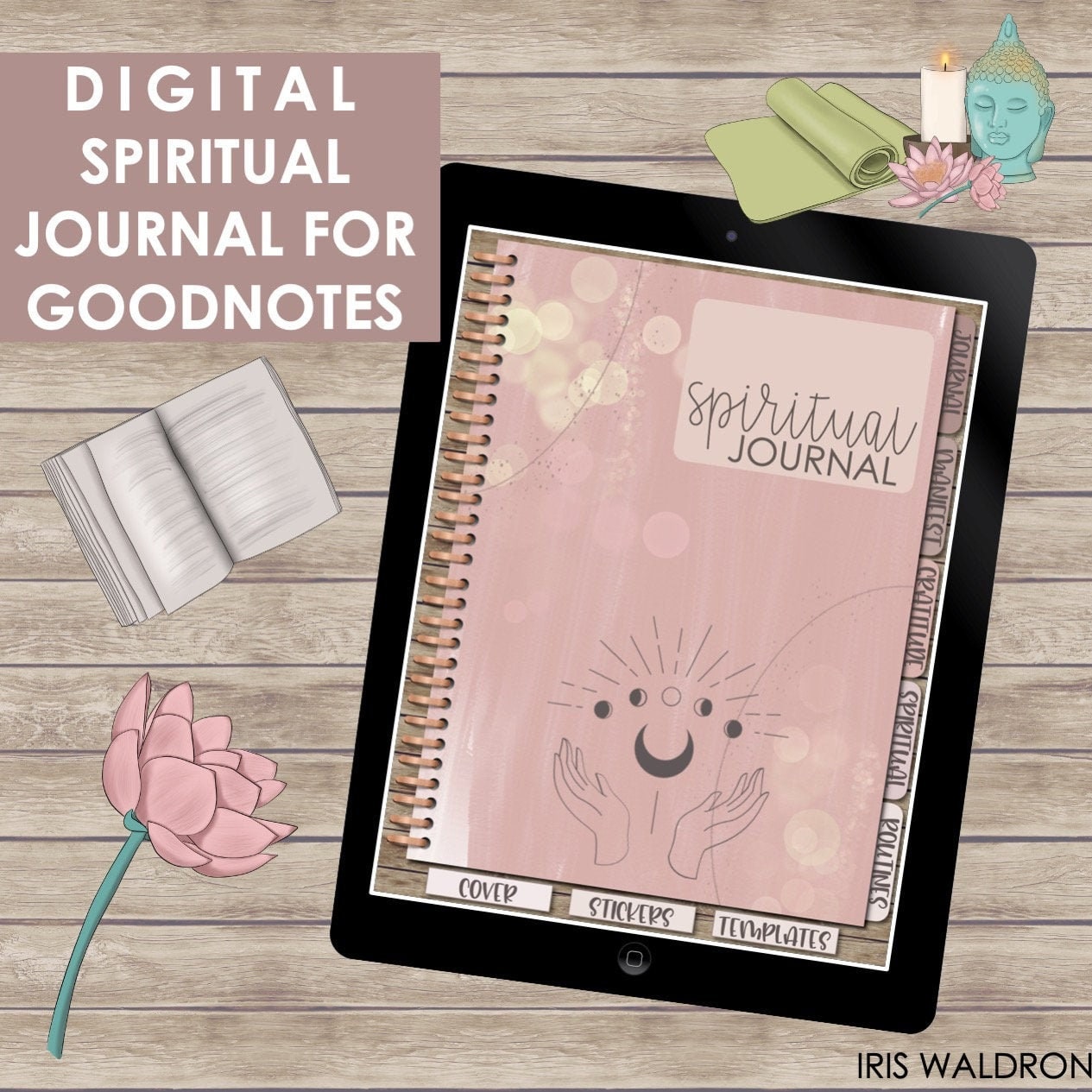 Digital Spiritual Journal Goodnotes - Etsy
