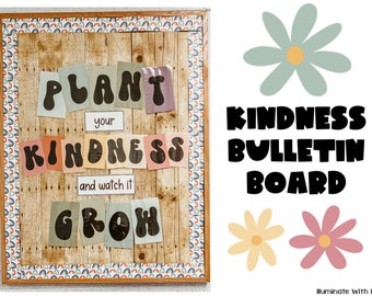 Plant Kindness Bulletin Board - Etsy