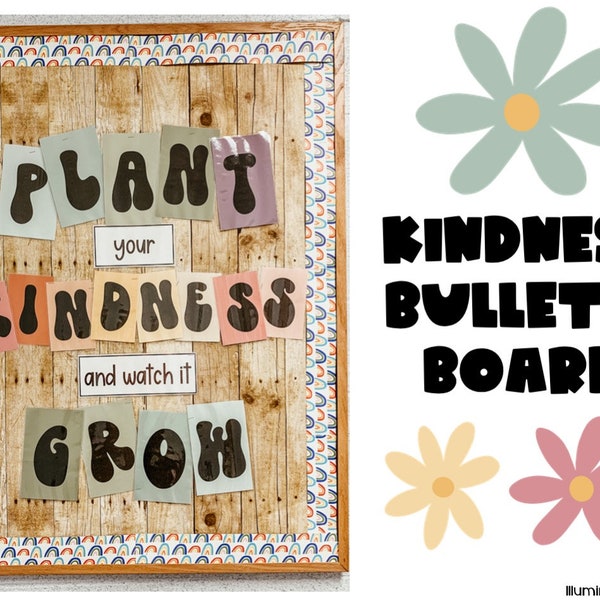 Plant Grow Bulletin Board - Etsy