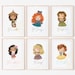 Set of 22 Princesses Digital Files, Princess Wall Decor, Princess Print ...
