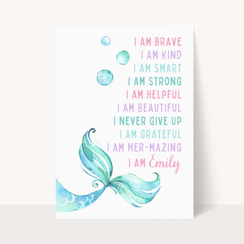 Mermaid Posters - Etsy