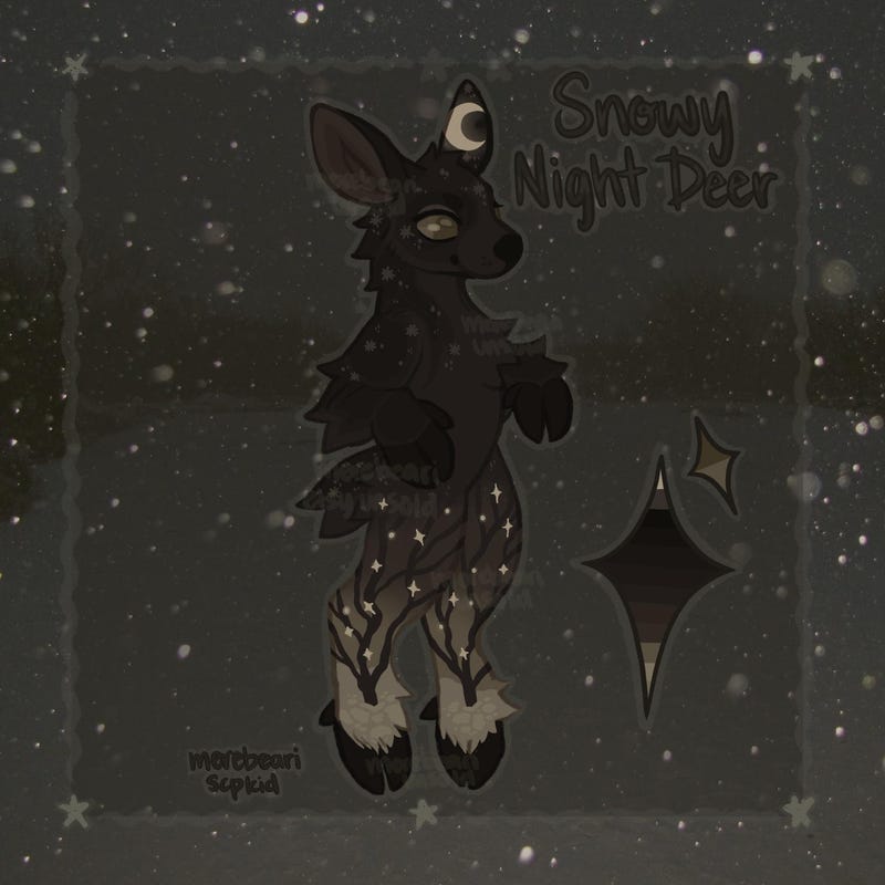 Deer Fursona - Etsy