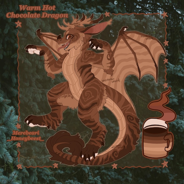 Dragon Fursona Base - Etsy