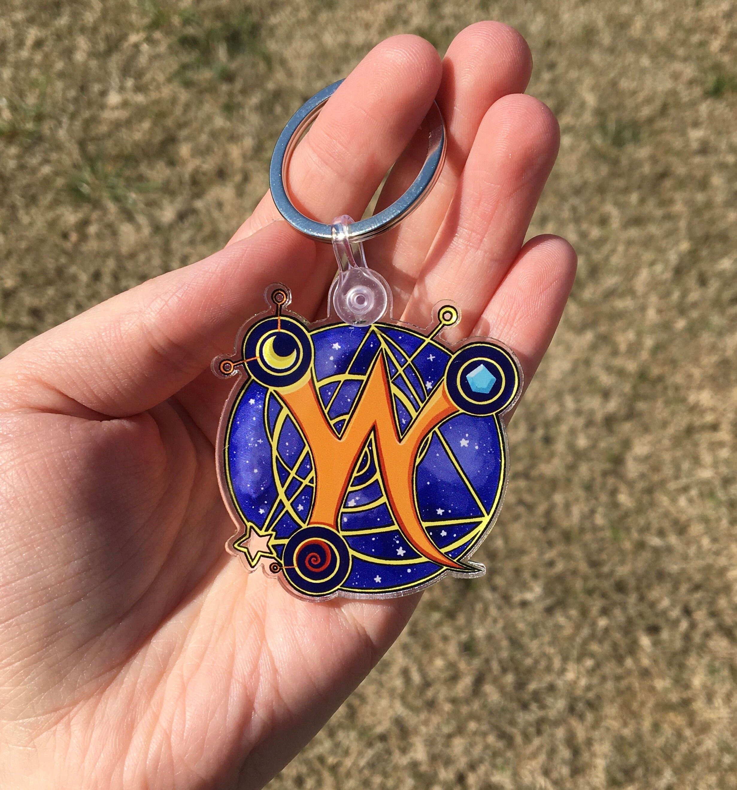 Wizard101 Logo Keychain | Etsy