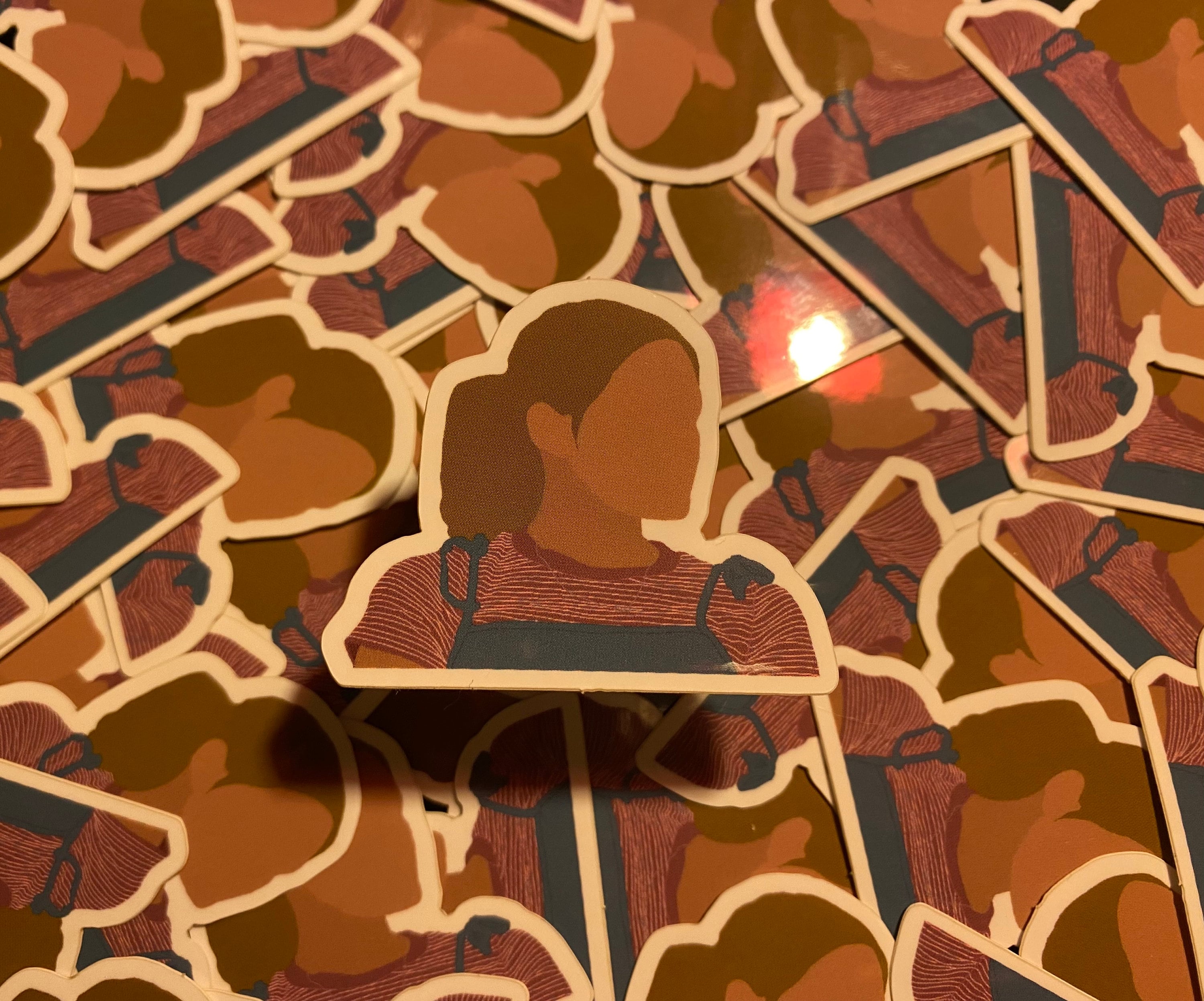 Tiny Tessa Sticker - Etsy