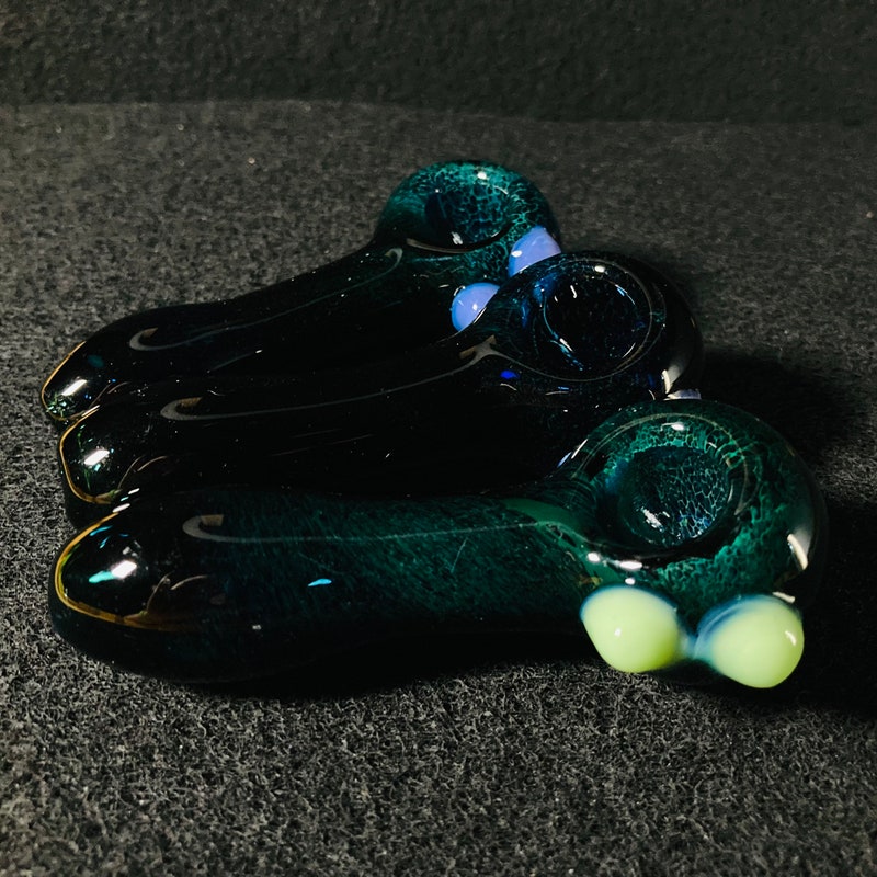 Glass Pipes Turquoise - Etsy