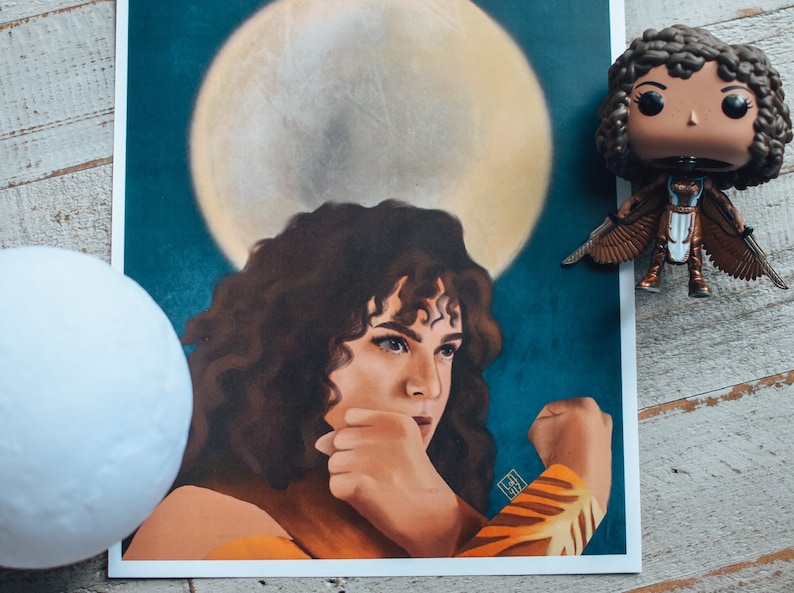 Layla El Fouly Layla Moon Knight Scarlet Scarab Layla Art - Etsy