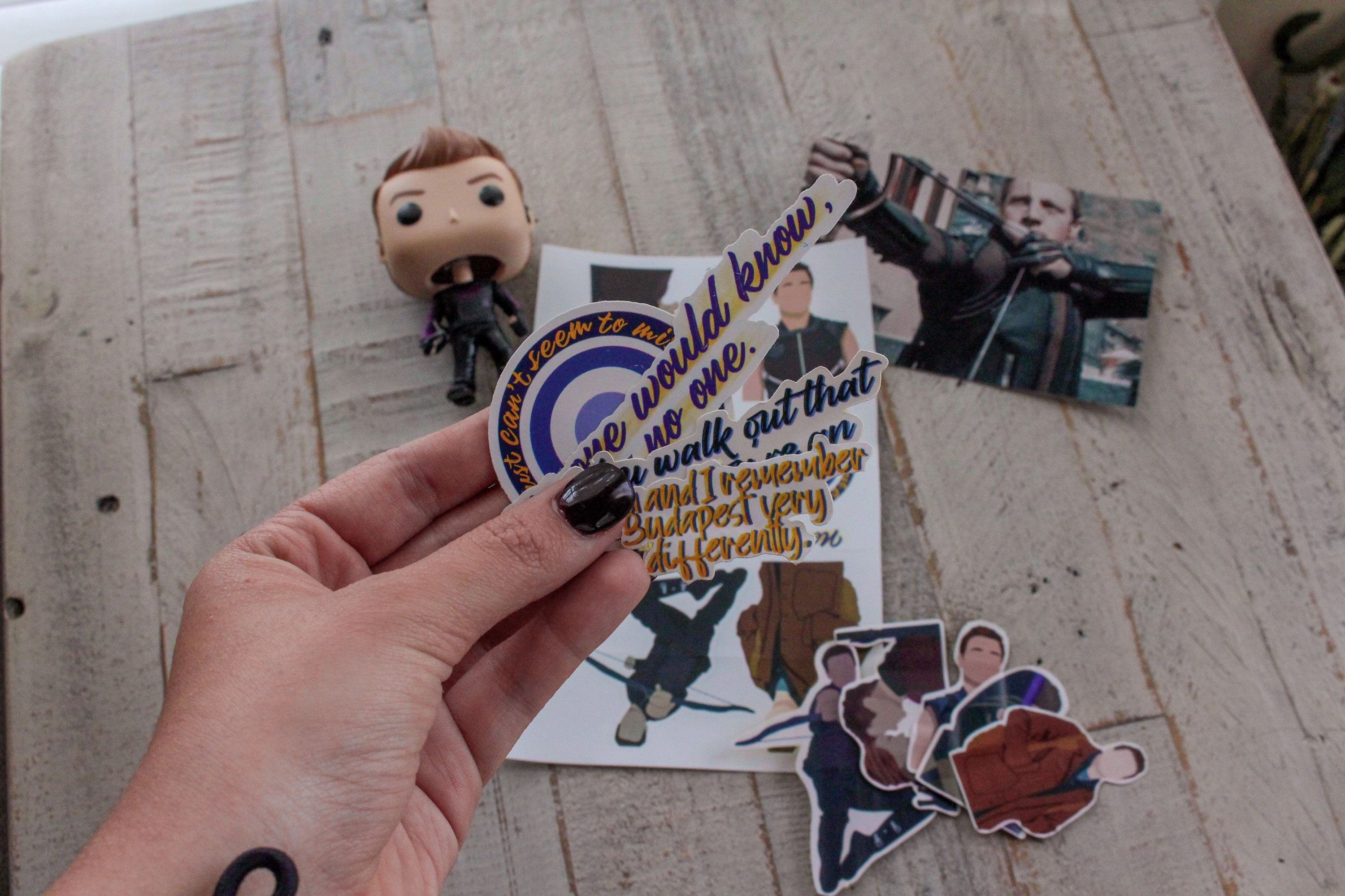 Hawkeye Sticker Pack Clint Barton Stickers Hawkeye Series - Etsy