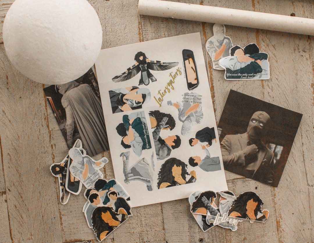 Moon Knight Stickers, Marc Spector Stickers, Steven Grant Stickers ...