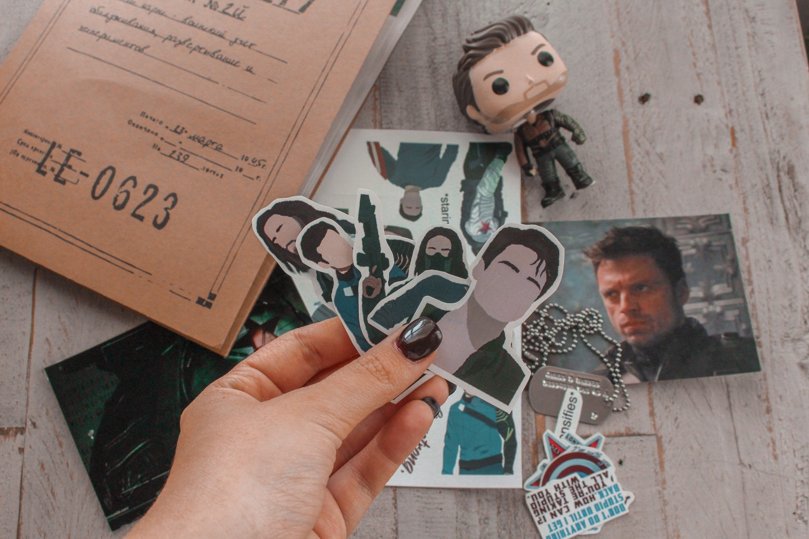 Bucky Barnes Stickers Winter Soldier Stickers Falcon and the - Etsy