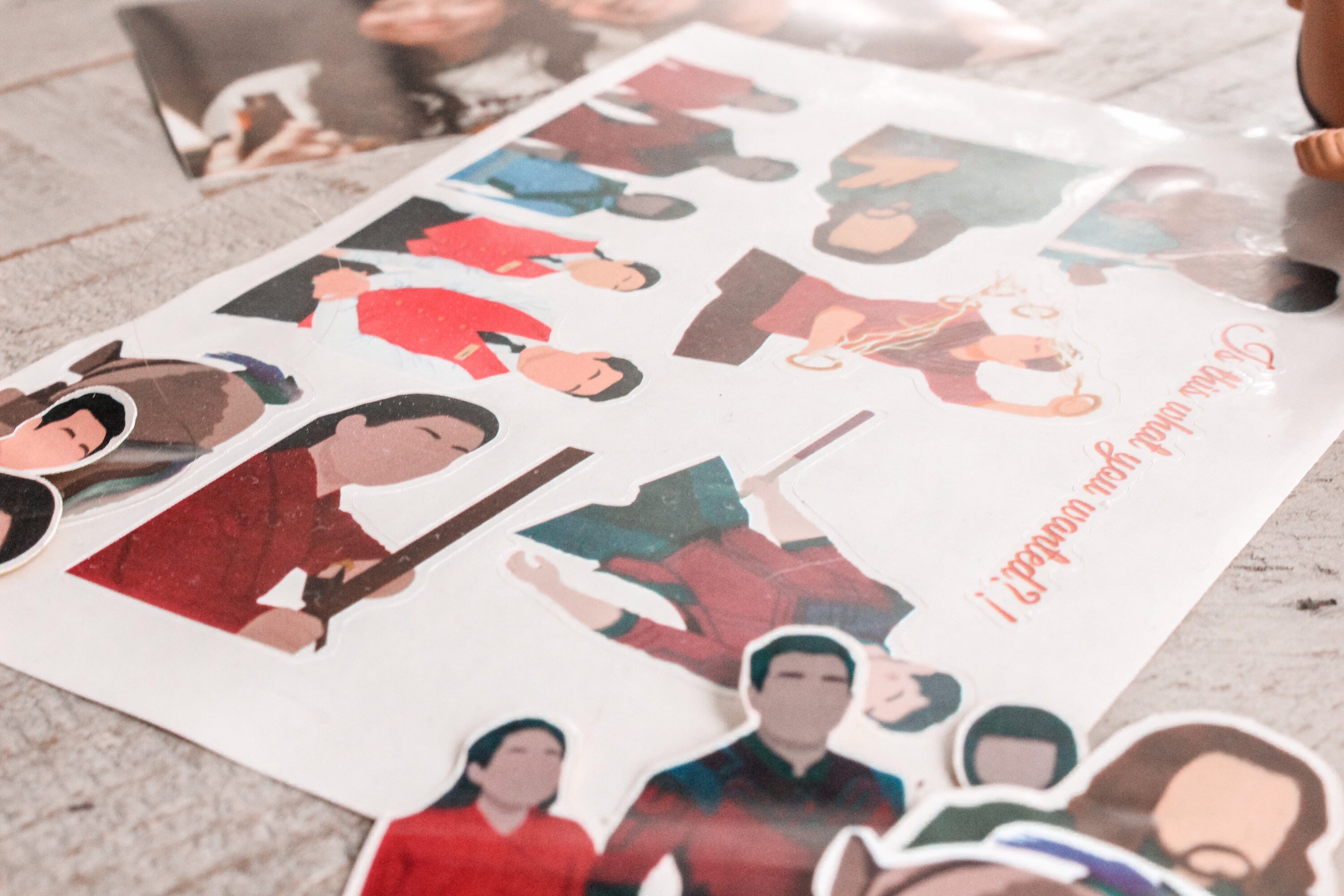 Shang Chi Sticker Pack Shang Chi Stickers Shang Chi Movie - Etsy