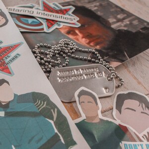 Bucky Barnes Stickers, Winter Soldier Stickers, Falcon and the Winter ...