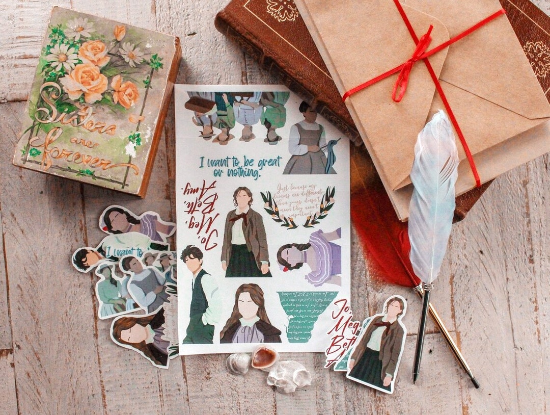 Little Women Stickers, Jo March Stickers, March Sisters, Little Women ...