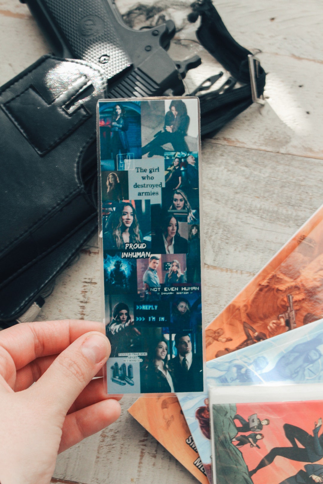 Quake Bookmark, Daisy Johnson, Skye, Agents of Shield, Agents of Shield ...