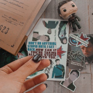 Bucky Barnes Stickers, Winter Soldier Stickers, Falcon and the Winter ...