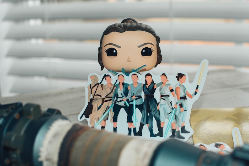 Rey Stickers Rey Star Wars Star Wars Stickers Rey Palpatine - Etsy