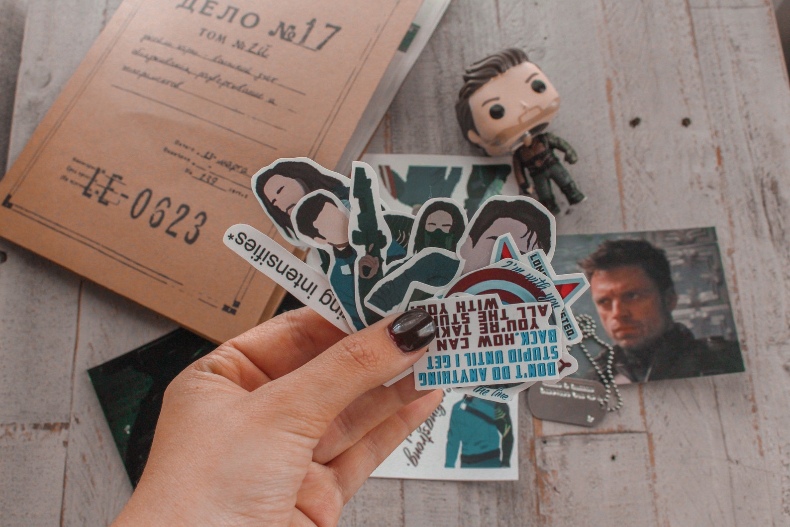 Bucky Barnes Stickers Winter Soldier Stickers Falcon and the - Etsy