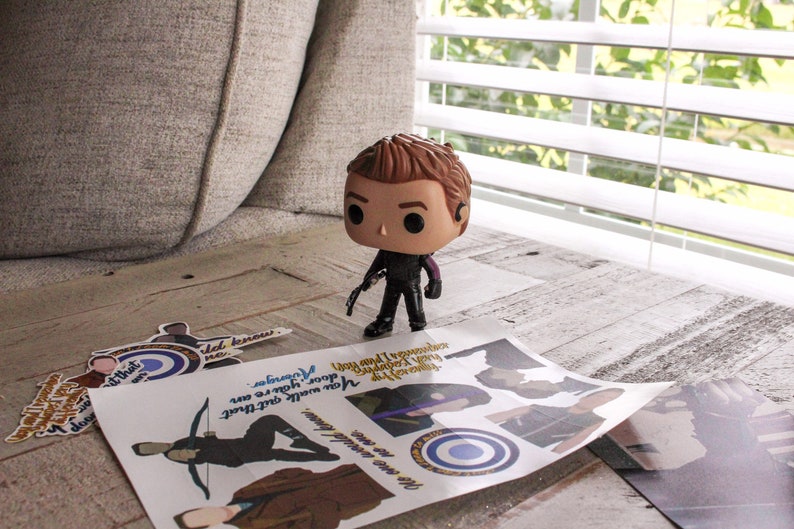 Hawkeye Sticker Pack Clint Barton Stickers Hawkeye Series - Etsy