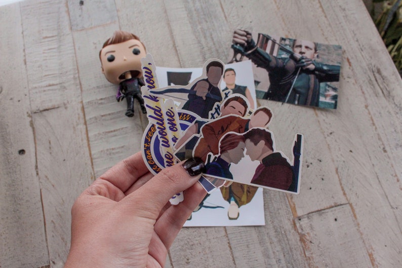 Hawkeye Sticker Pack Clint Barton Stickers Hawkeye Series - Etsy