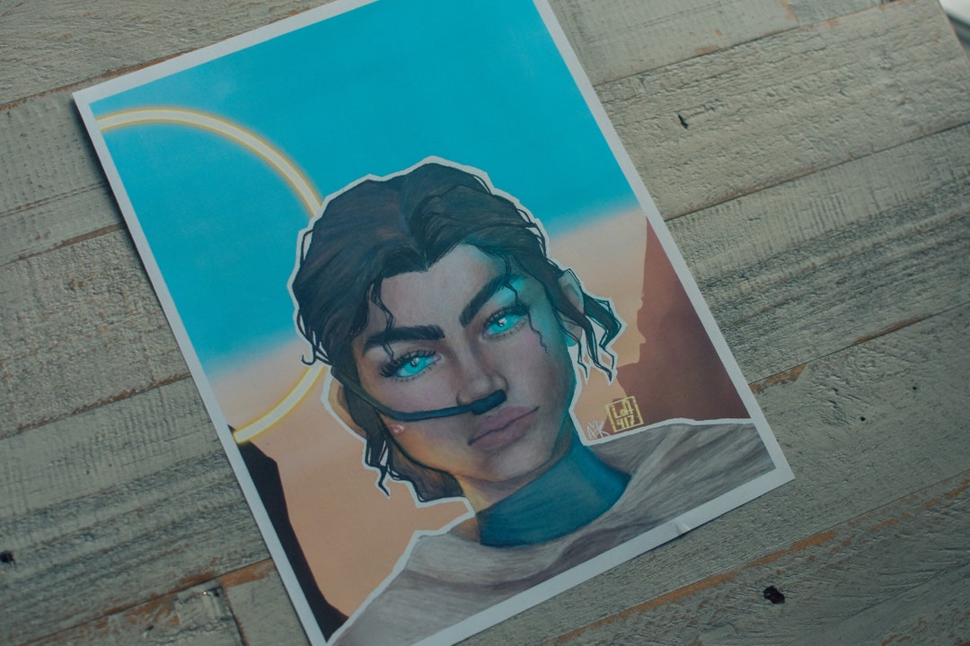 Dune Art Print, Chani Art, Dune Fan Art, Chani Art Print, Dune Art ...