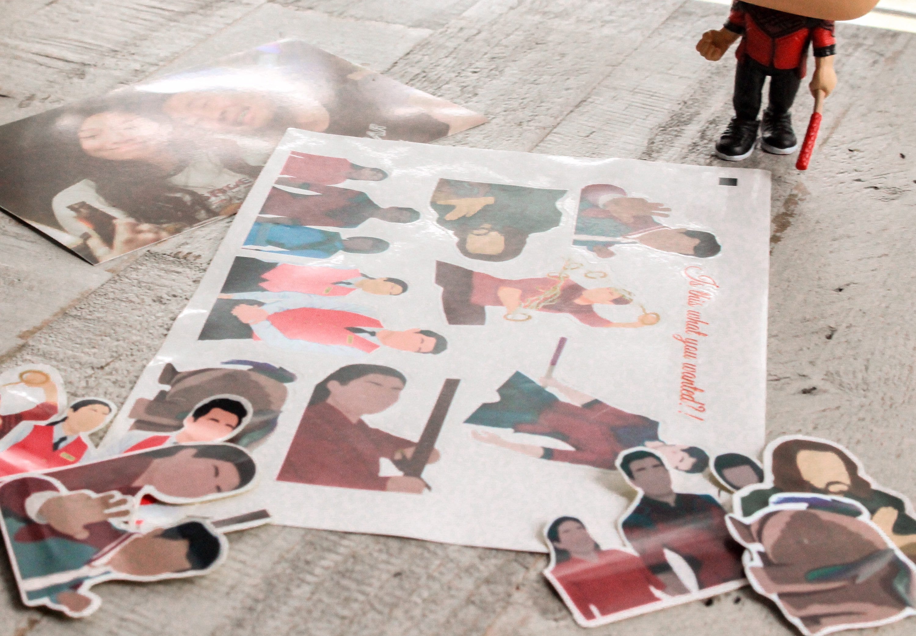 Shang Chi Sticker Pack Shang Chi Stickers Shang Chi Movie - Etsy