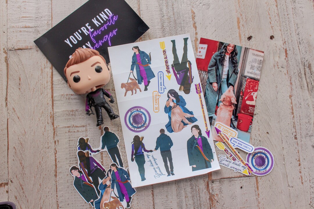 Kate Bishop Stickers, Hawkeye Series Stickers, Marvel Stickers, MCU ...