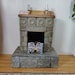 Miniature "stone" Fireplace - Etsy