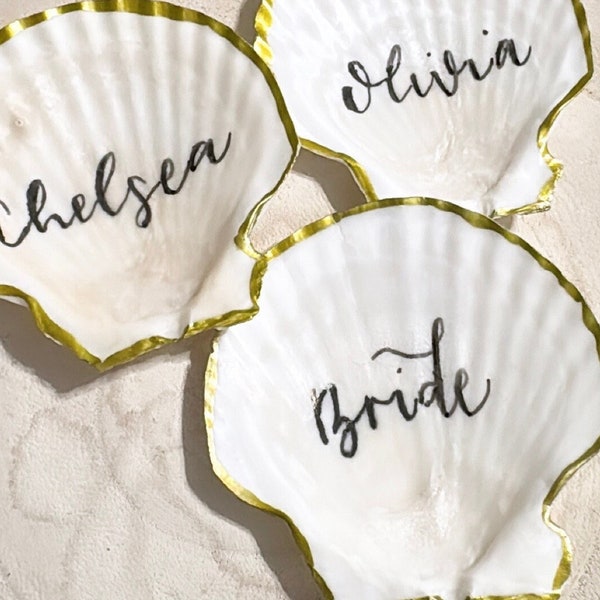 Shell Place Cards - Etsy
