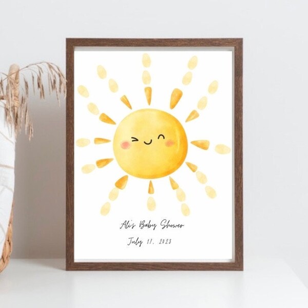 Thumbprint Guest Book - Etsy