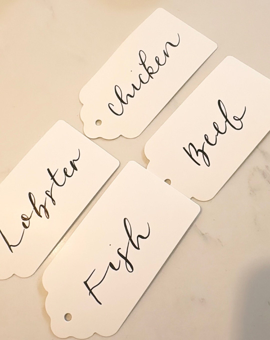 Wedding Buffett Labels, Food Labels, Food Tags, Wedding Table Tents ...