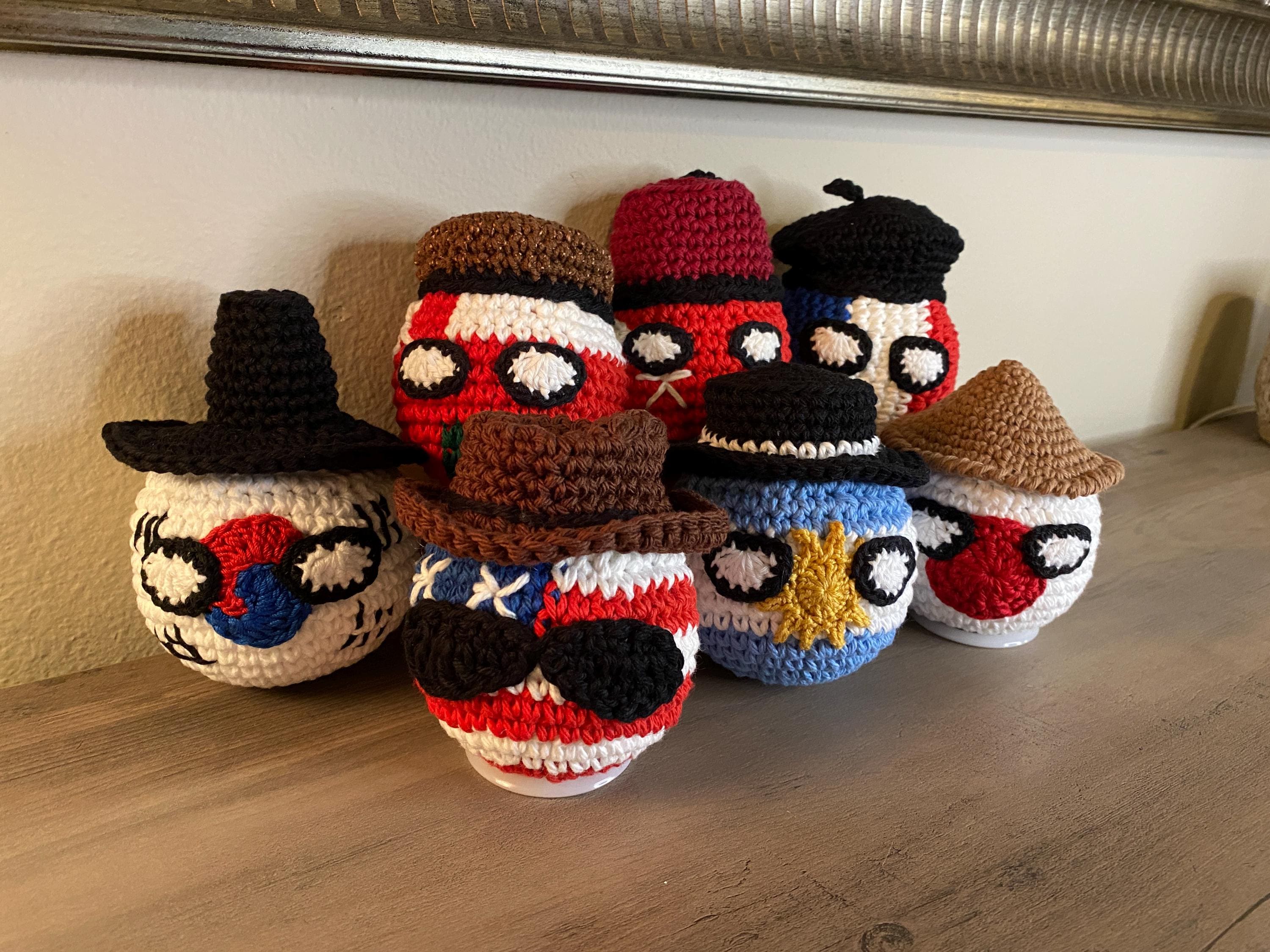 Countryball Flag Crochet Plushie, Polandball - Etsy