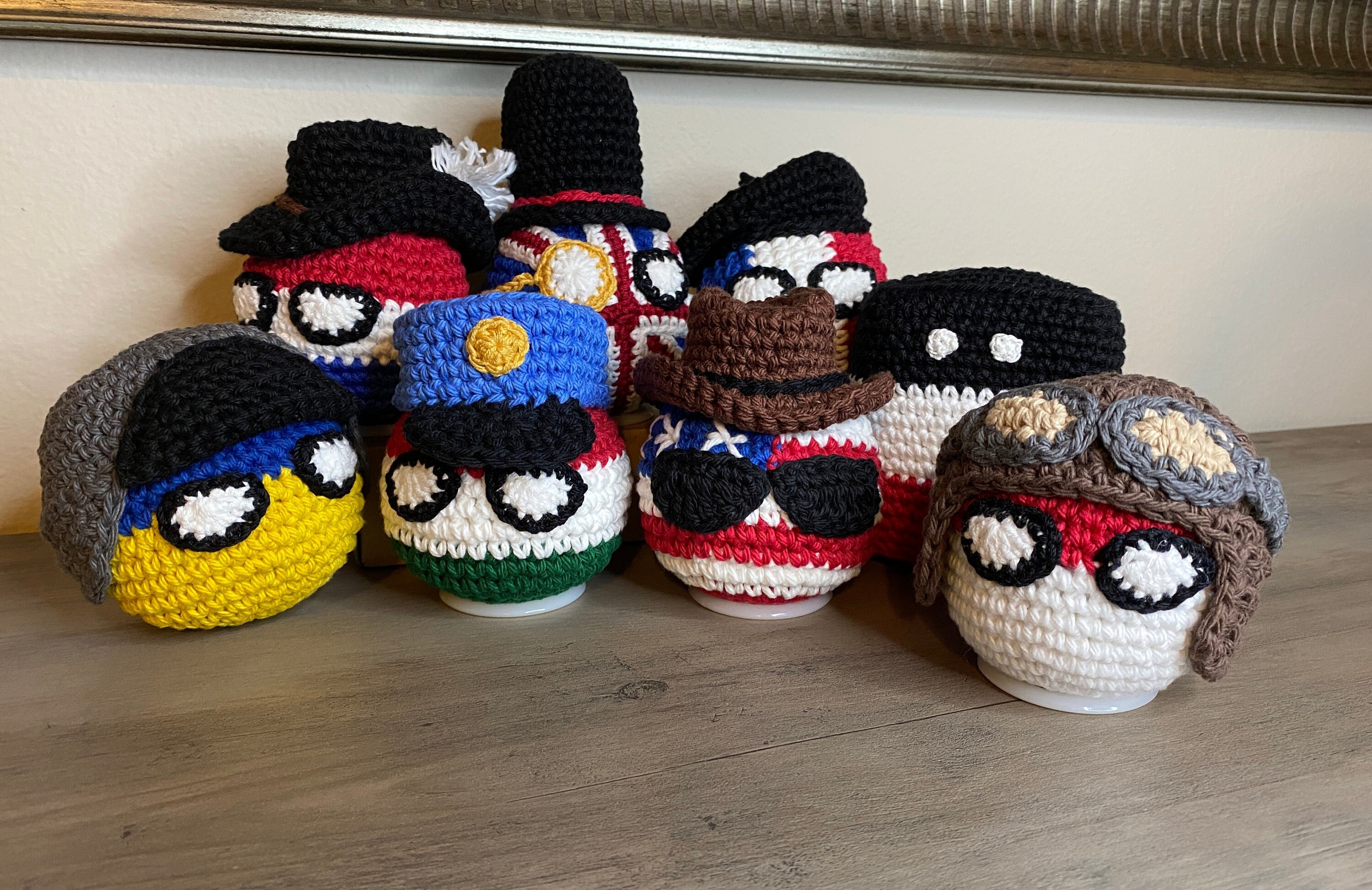 Countryball Flag Crochet Plushie, Polandball - Etsy